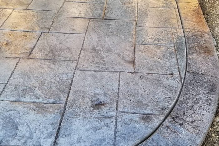 Stamped Concrete - Frank J Fazzio & Sons Inc